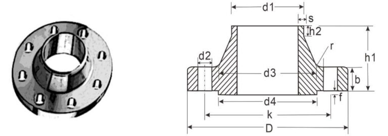 DIN 2631-2638 Welding Neck Flange - ZHONGNUO Flange